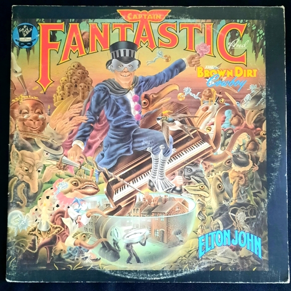 Other | Elton John Captain Fantastic The Brown Dirt Cowboy Vinyl Lp ...